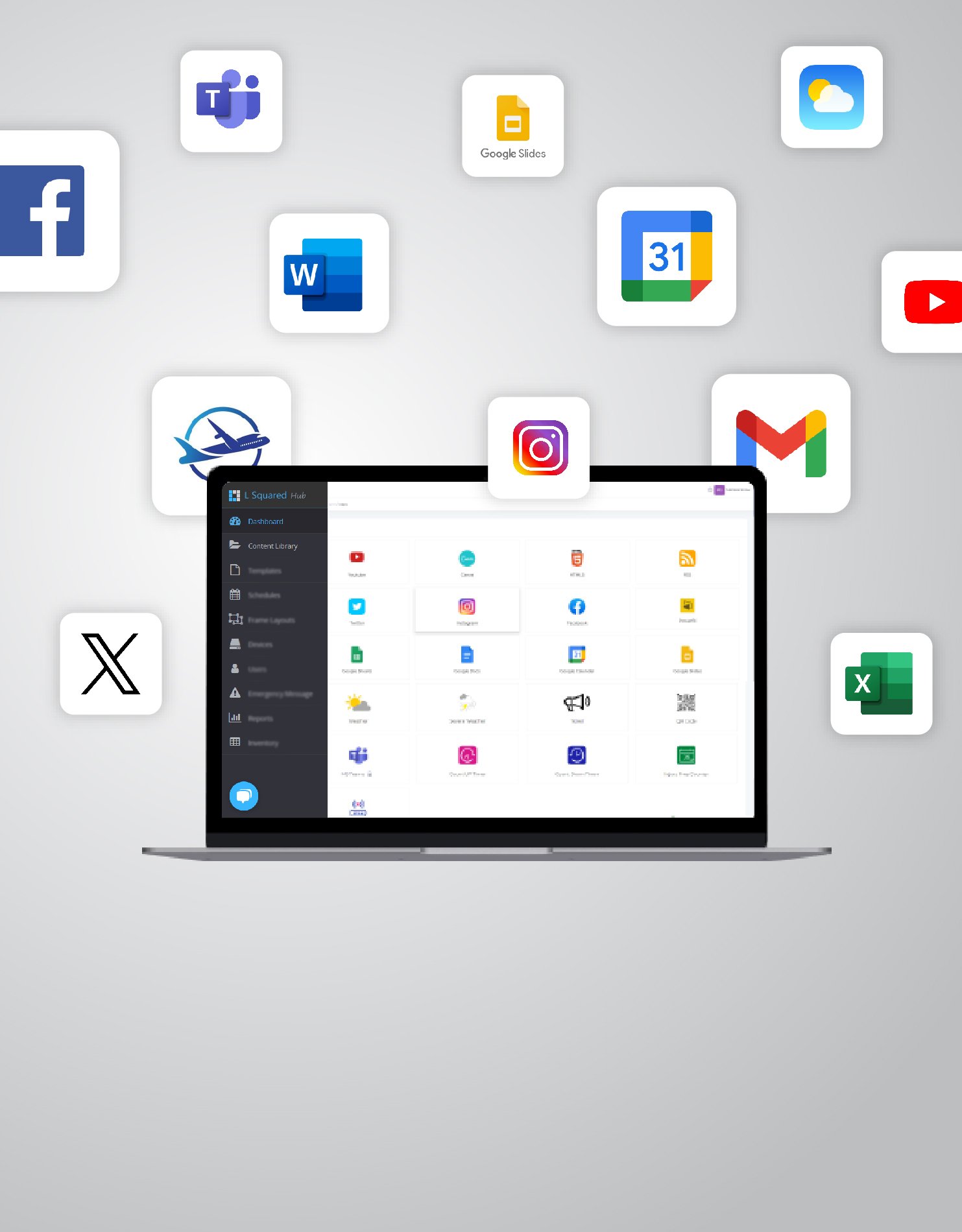The Best Digital Signage Software | L Squared